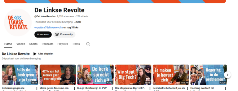 2x podcast Linkse Revolte: wie financiert extreem rechts? | globalinfo.nl